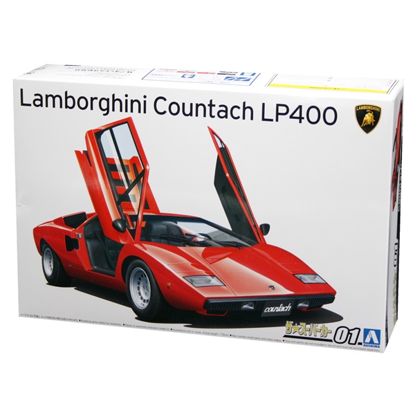 Aoshima 05804 1/24 Countach Lp400 – Hobbyline